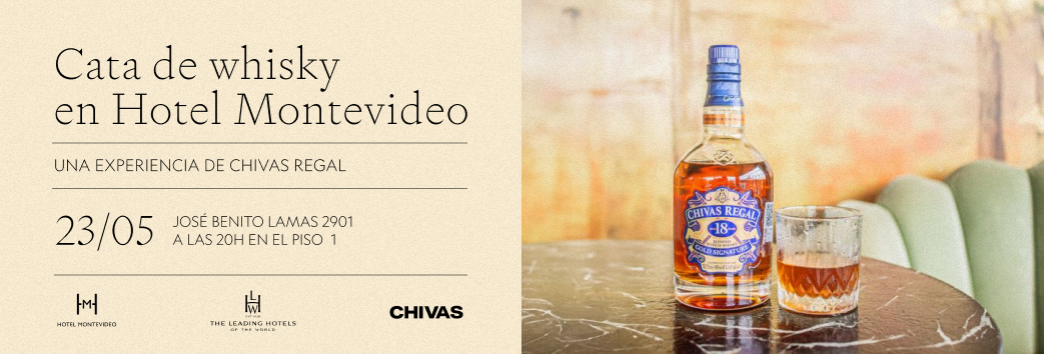 Cata de whisky en Hotel Montevideo - Seleccione Tipo de Ticket